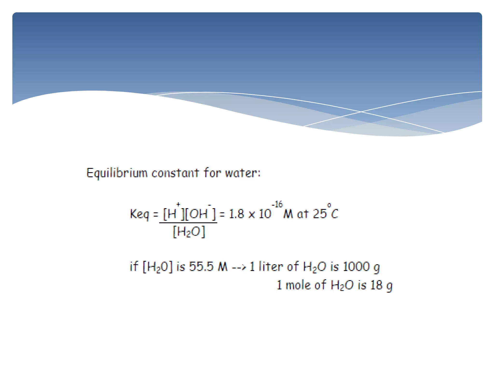 Water- Biochemistry | PPTX