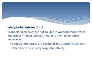 Water- Biochemistry | PPTX