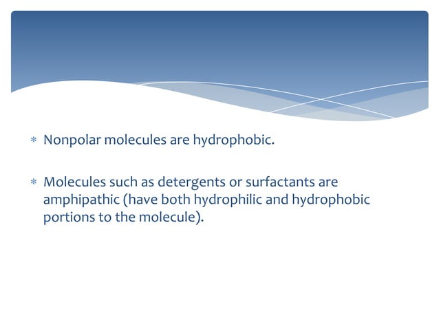 Water- Biochemistry | PPTX | Chemistry | Science