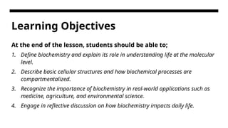Introduction to Biochemistry & Cellular Foundations.pptx