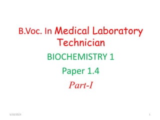 Biochemistry | PPT