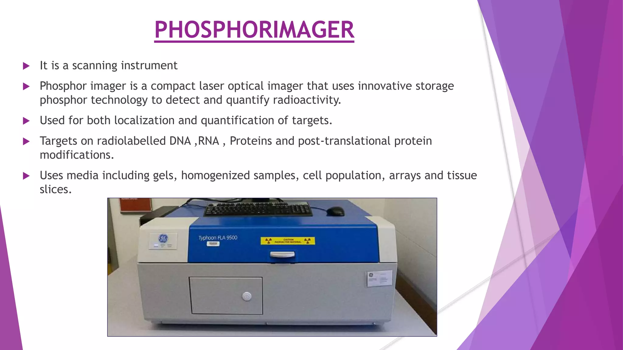 Phosphorimager | PPTX
