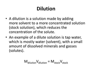 Basic chemistry calculations | PPTX