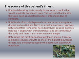 Case Study - Botulinum Toxin | PPTX | Brain and Nervous System ...