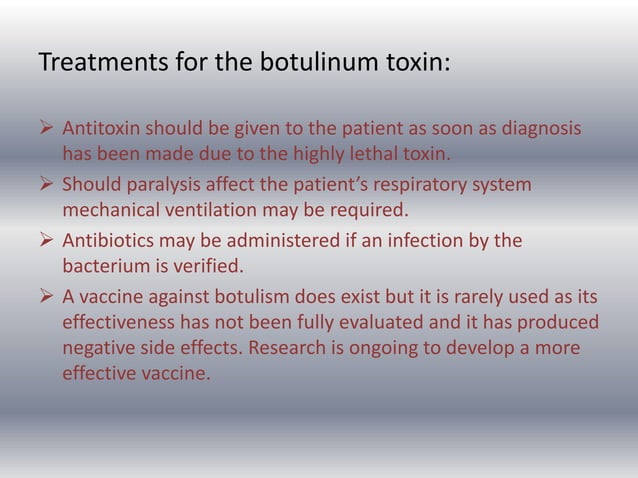 Case Study - Botulinum Toxin | PPT