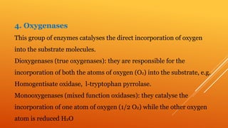 Enzymes in biological oxidation Biochem | PPTX