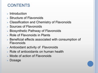Flavonoids | PPTX
