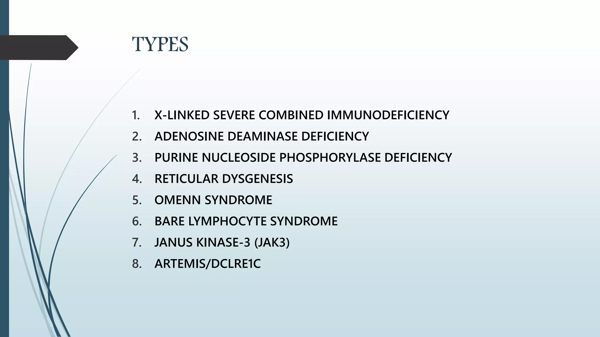severe combined immunodeficiency syndrome | PPTX