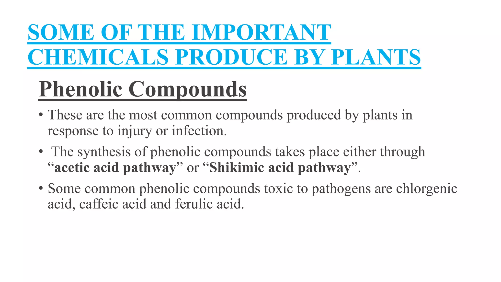 Biochemical defence mechanism of plants | PPTX