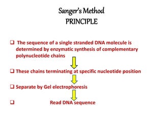 DNA TERMINATION METHOD | PPTX