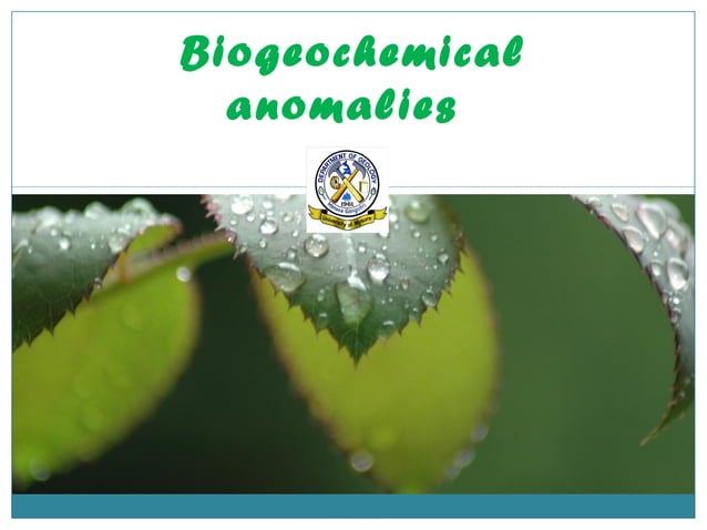 Biochemical anomolies | PPT