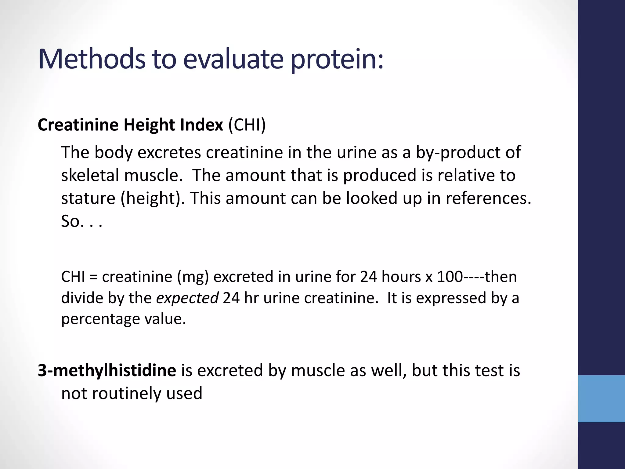 Biochemical Assessment PowerPoint | PPTX