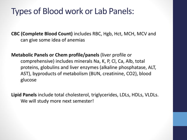 Biochemical Assessment PowerPoint | PPTX