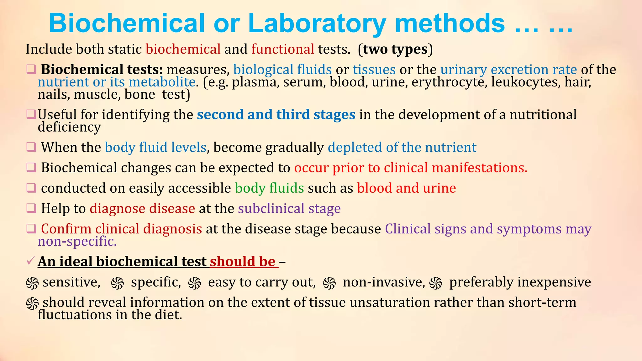 Biochemical assessment PowerPoint, by sajib reza | PPTX
