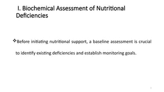 Comprehensive Biochemical Assessment and Nutritional Support in ...