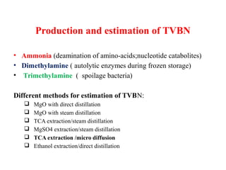 Biochemical changes as determinants for evaluating meat quality during ...