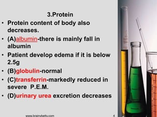 Biochemical changes in PEM | PPTX