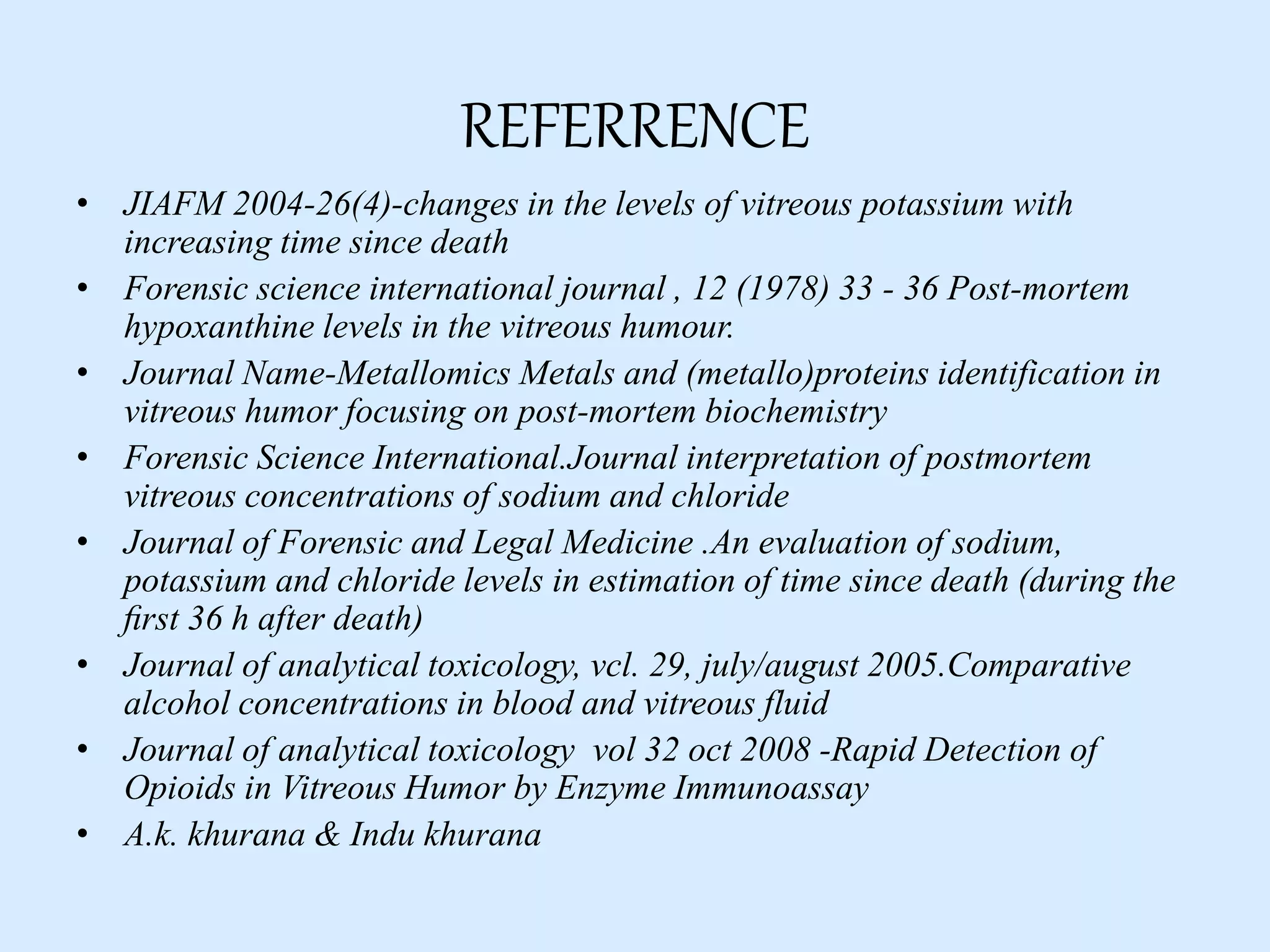 Biochemical changes of vitreous humour | PPTX