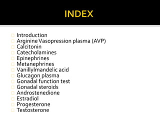 Biochemical components | PPTX
