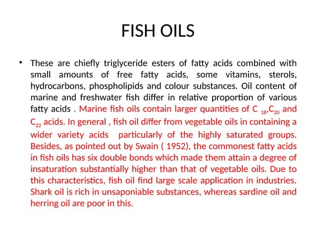 BIOCHEMICAL COMPOSITION OF FISH ppt.pptx | Chemistry | Science