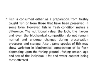 BIOCHEMICAL COMPOSITION OF FISH ppt.pptx