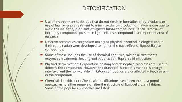 Biochemical conversion process of biomass | PPTX