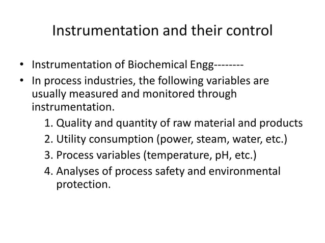 Biochemical Engineering and its scope.pptx | Biotech and Biomedical ...