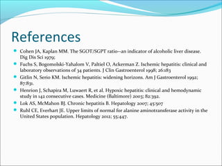 Biochemical markers in diagnosis of Liver DIsease | PPT
