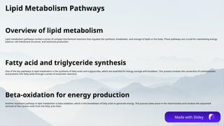 biochemical mechanism of lipidomics.pptx