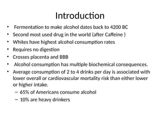 Biochemical of Alcohol Abuse (1).pptx... | PPTX