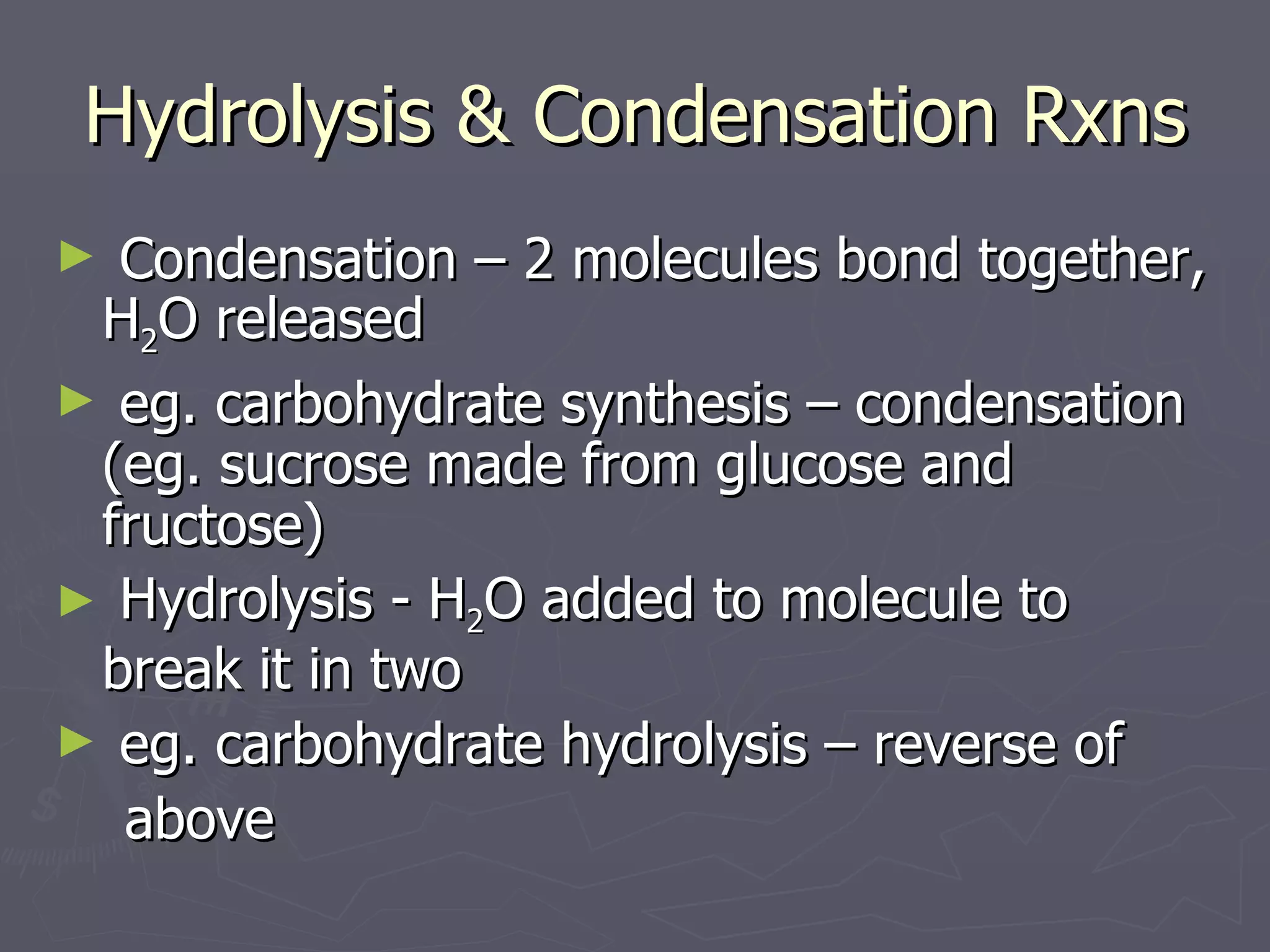 Biochemical reactions | PPT