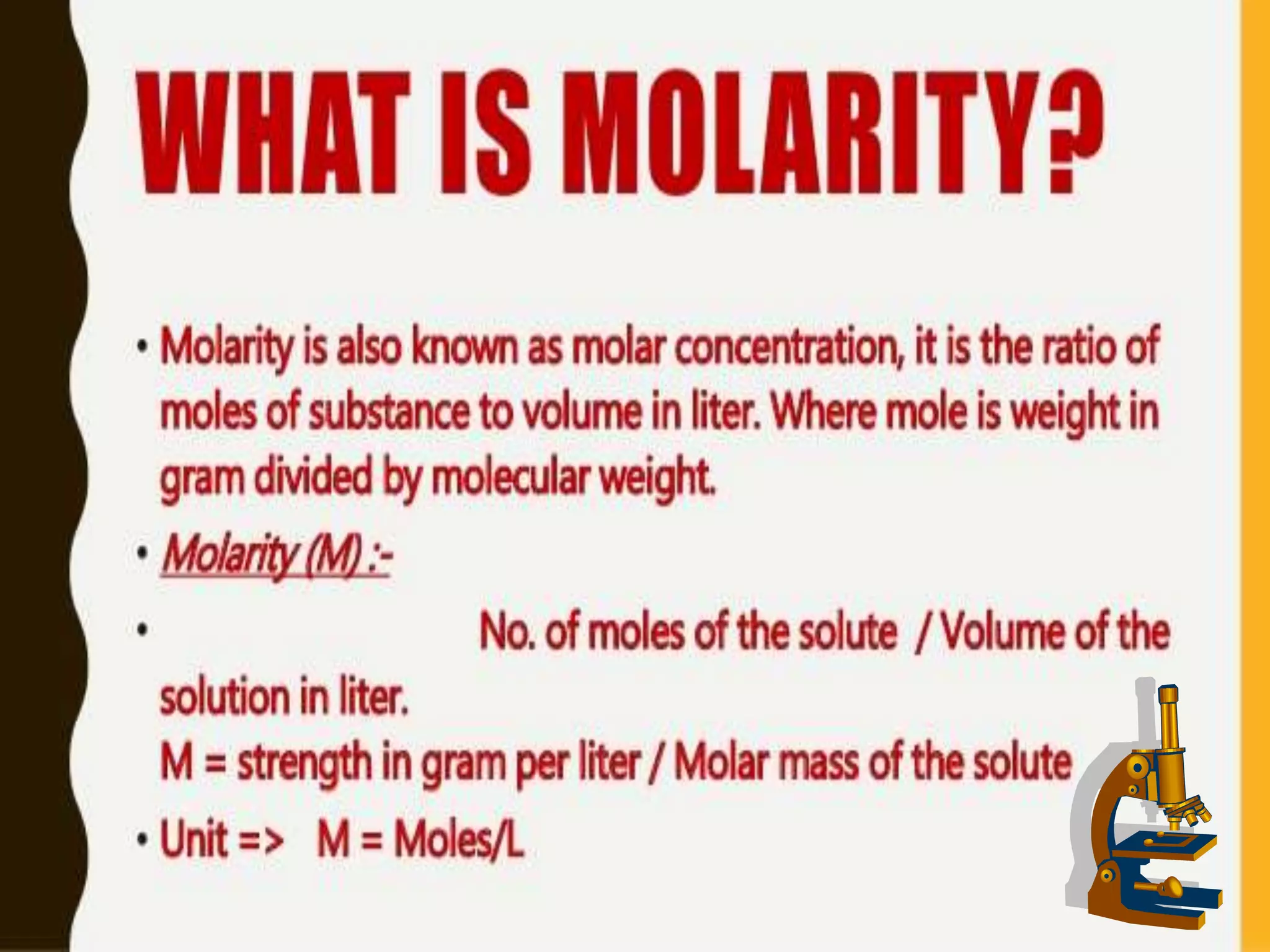 Molarity ,Molality ,Normality | PPTX
