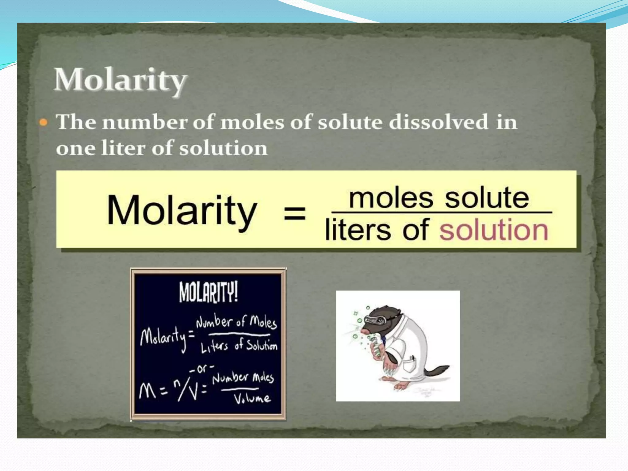 Molarity ,Molality ,Normality | PPTX