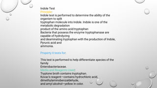 Biochemical test | PDF | Chemistry | Science