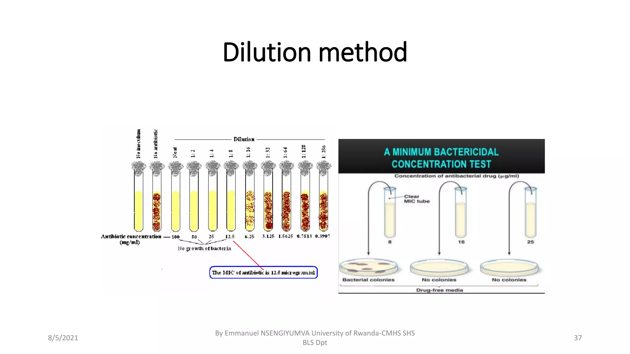 BACTERIA IDENTIFICATION TESTS | PPTX