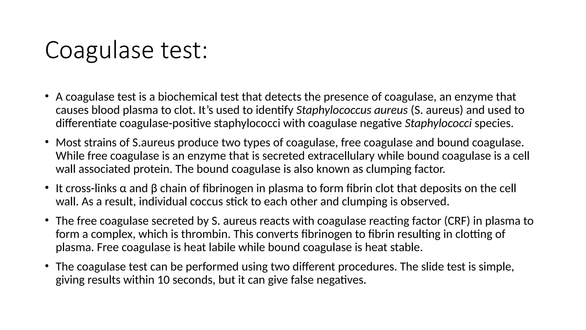 Biochemical test of bacteria. Informatio | PPTX