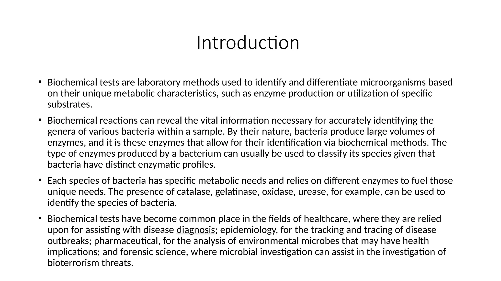 Biochemical test of bacteria. Informatio | PPTX