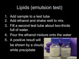 Biochemical tests | PPTX