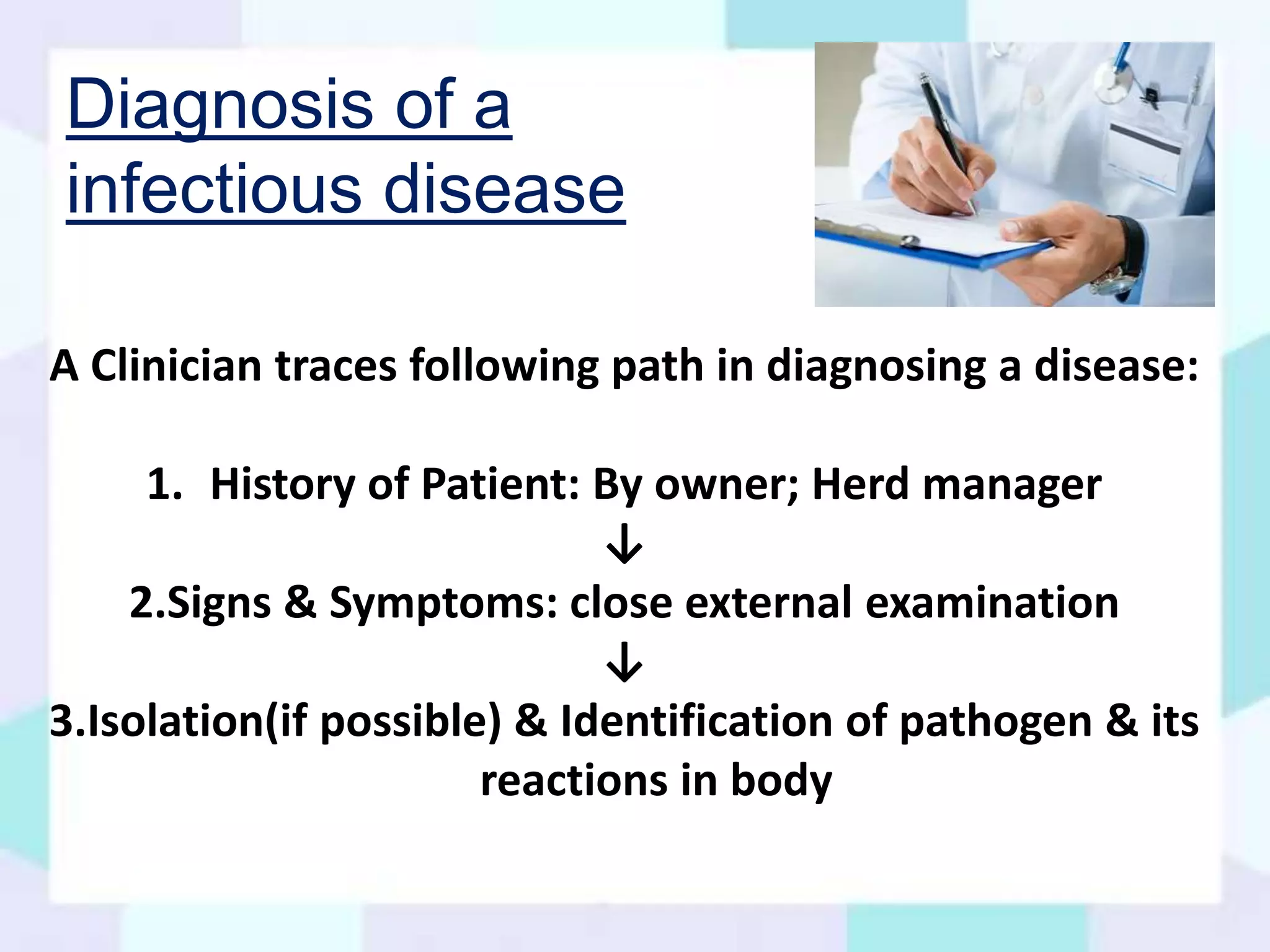 Biochemical tests and serological tests for bacterial disease diagnosis ...