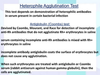 Biochemical tests and serological tests for bacterial disease diagnosis ...