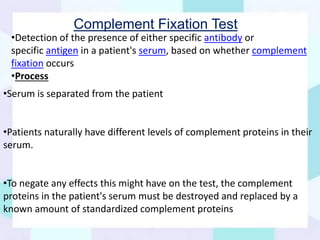Biochemical tests and serological tests for bacterial disease diagnosis ...