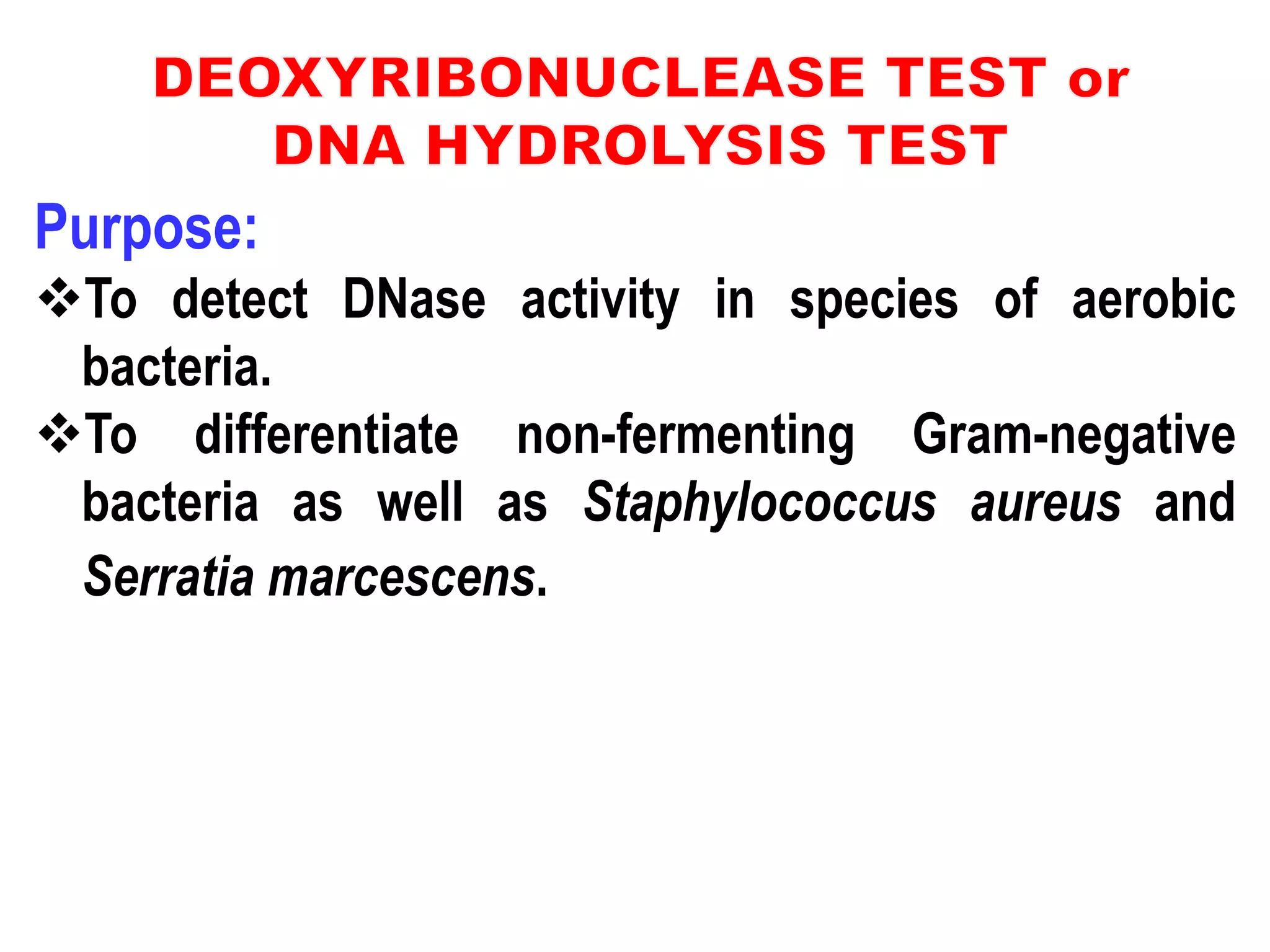 Biochemical tests for identification of bacteria | PPT