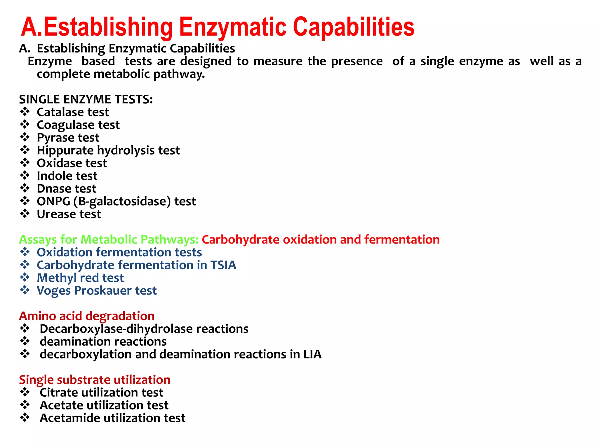 Biochemical tests for identification of bacteria | PPT | Blood ...