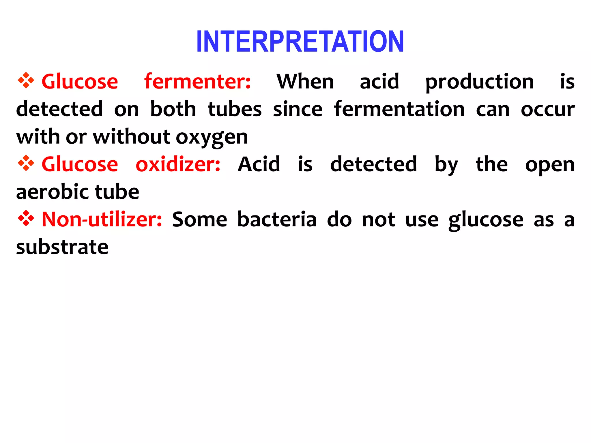 Biochemical tests for identification of bacteria | PPT