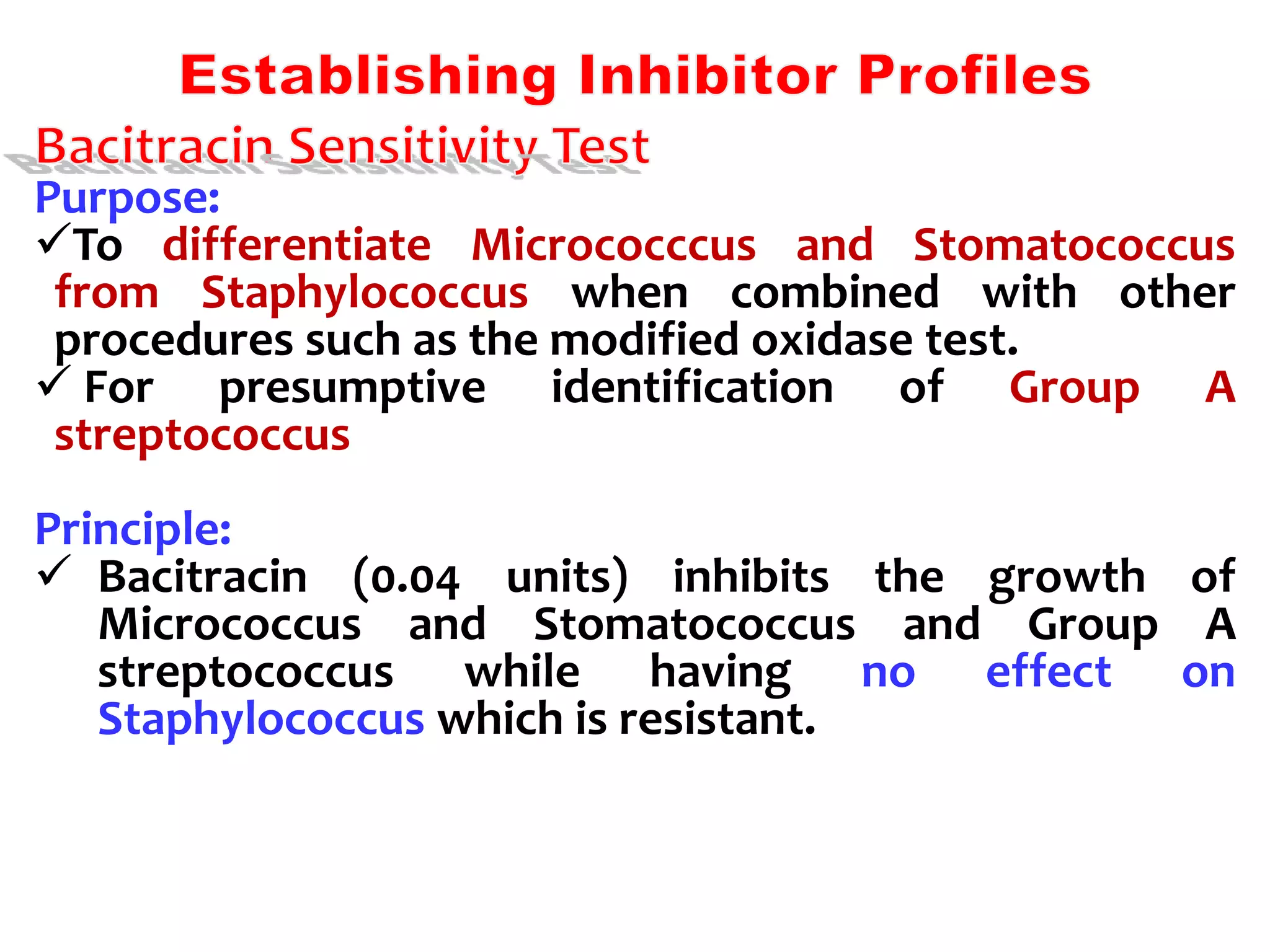 Biochemical tests for identification of bacteria | PPT