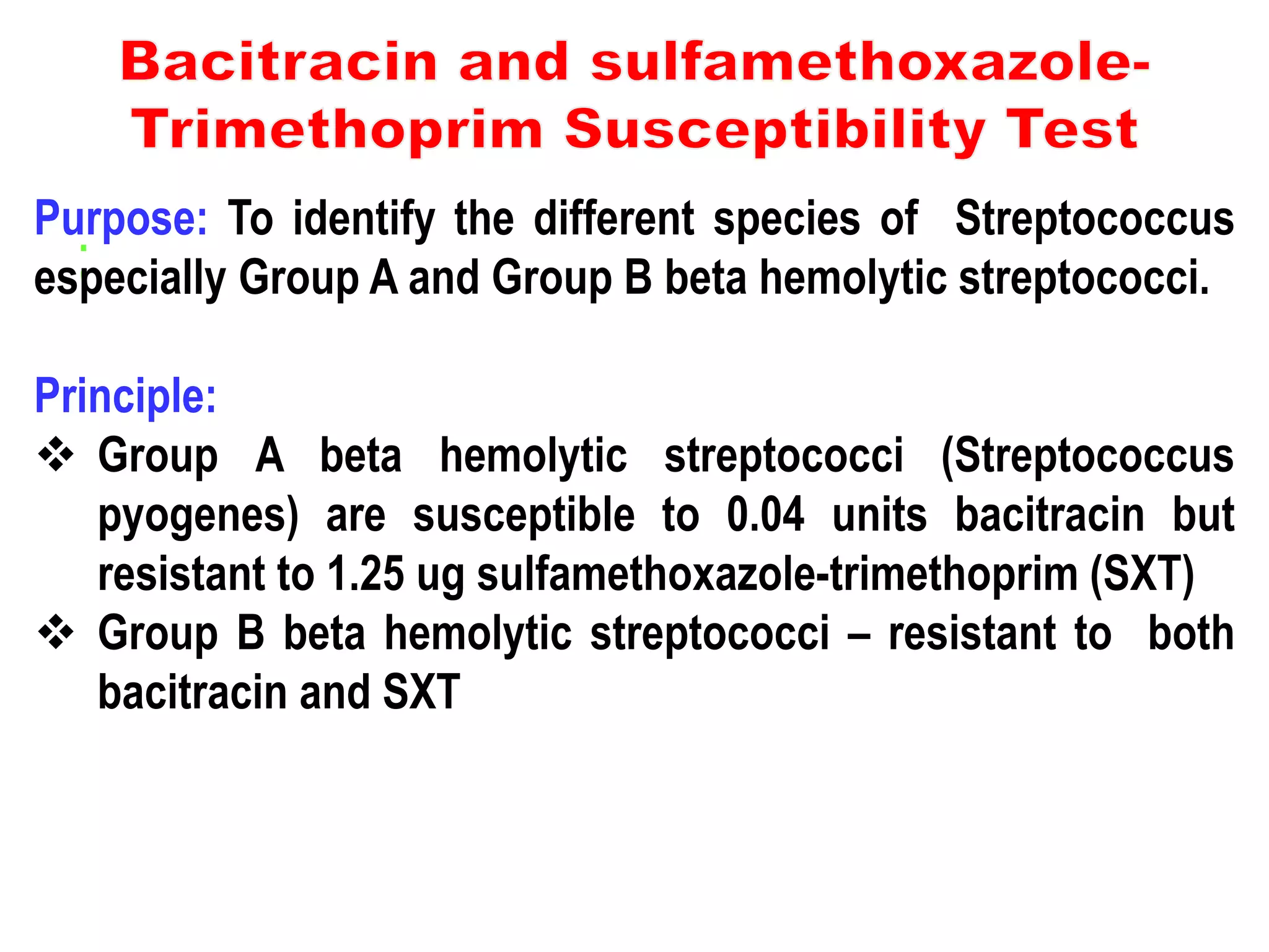 Biochemical tests for identification of bacteria | PPT