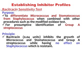 Biochemical tests for identification of bacteria | PPT