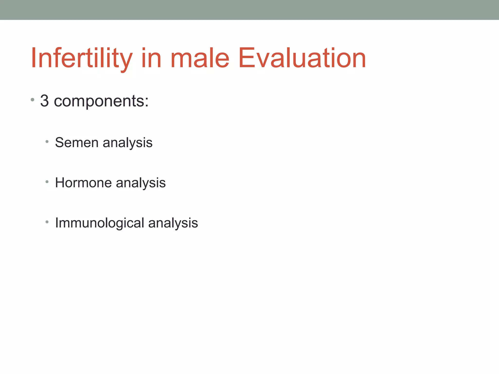 Biochemical tests for reproductive function in male | PPT