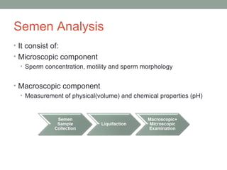 Biochemical tests for reproductive function in male | PPT
