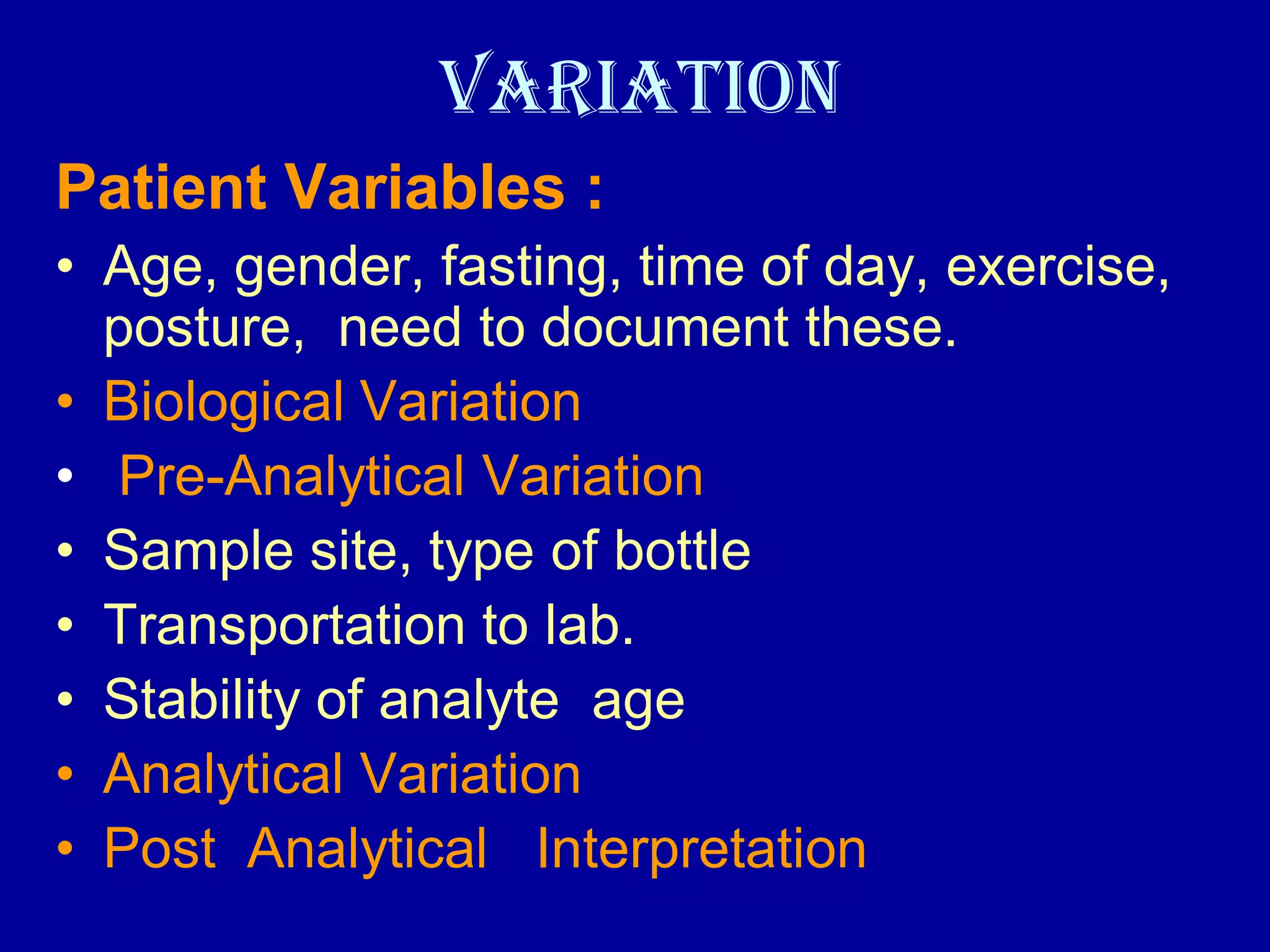 Biochemical tests in clinical medicine lect1 | PDF